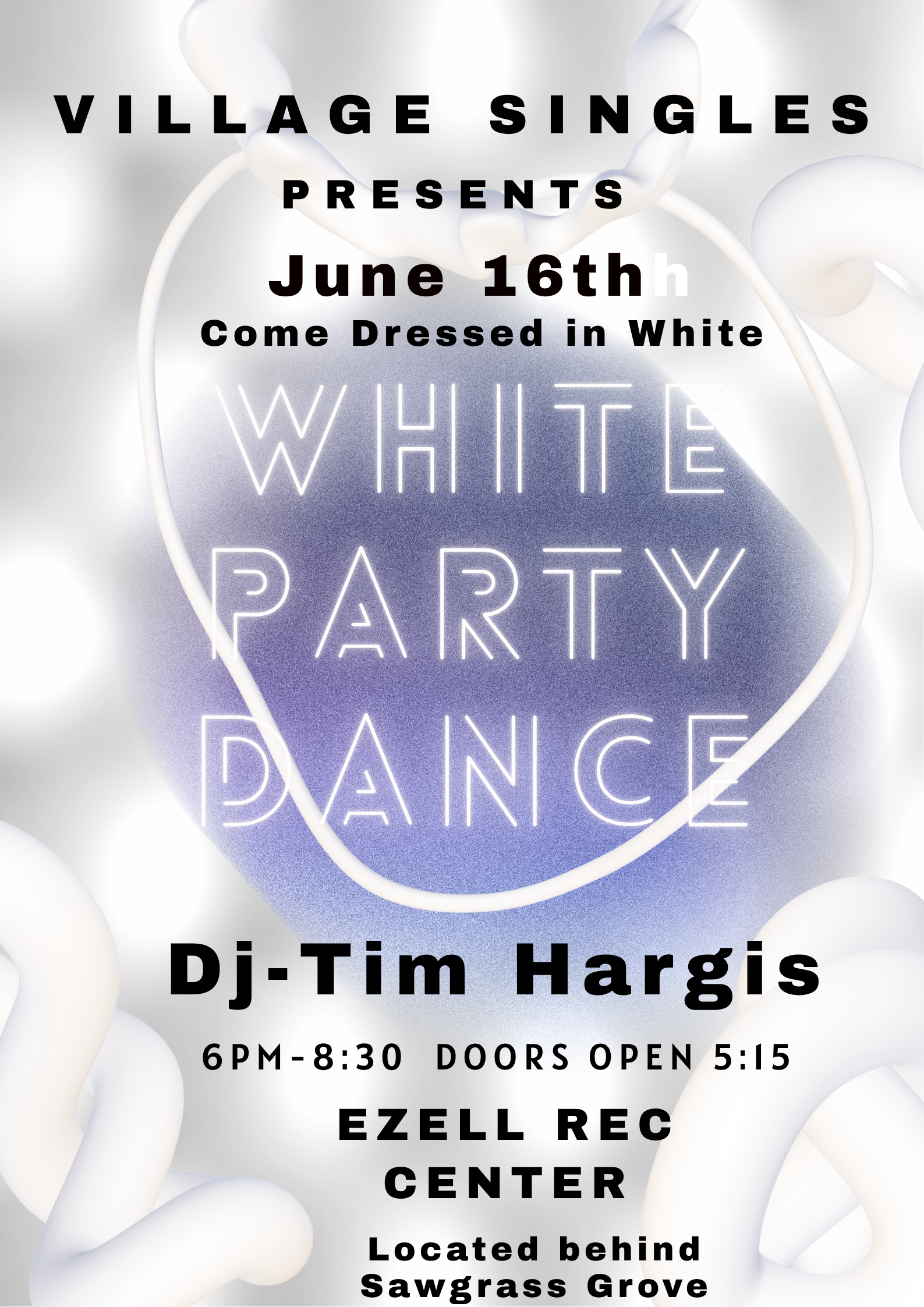 Village Singles Upcoming White Party Dance | The Villages Singles Club